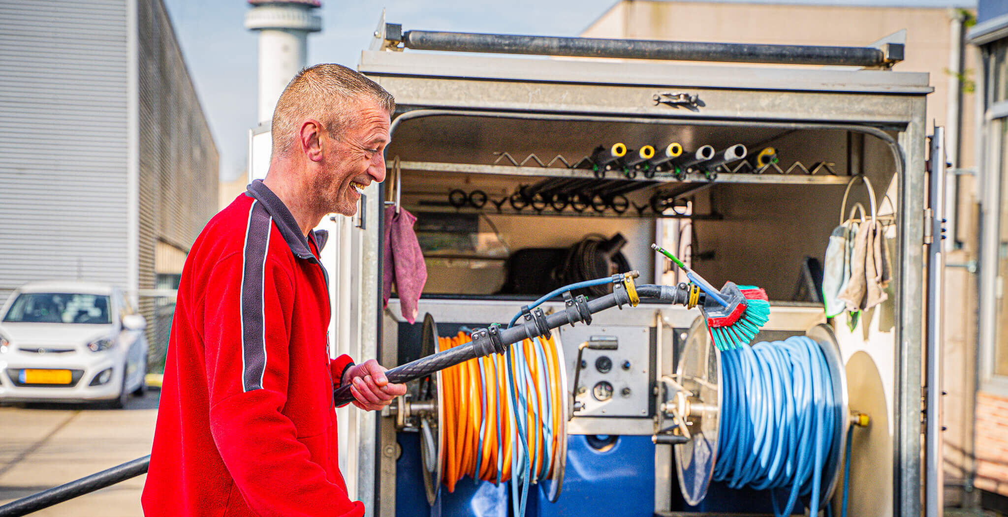 Professioneel glasbewassing met Martin Kipping bij Dolmans